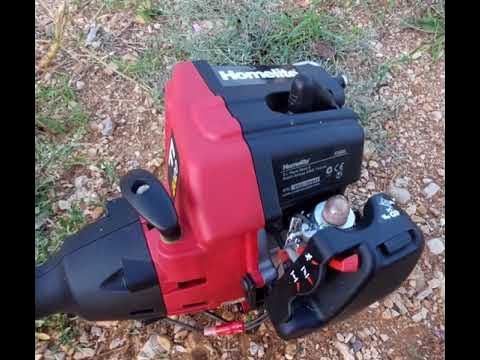 Homelite F2020 string trimmer part 2 - YouTube