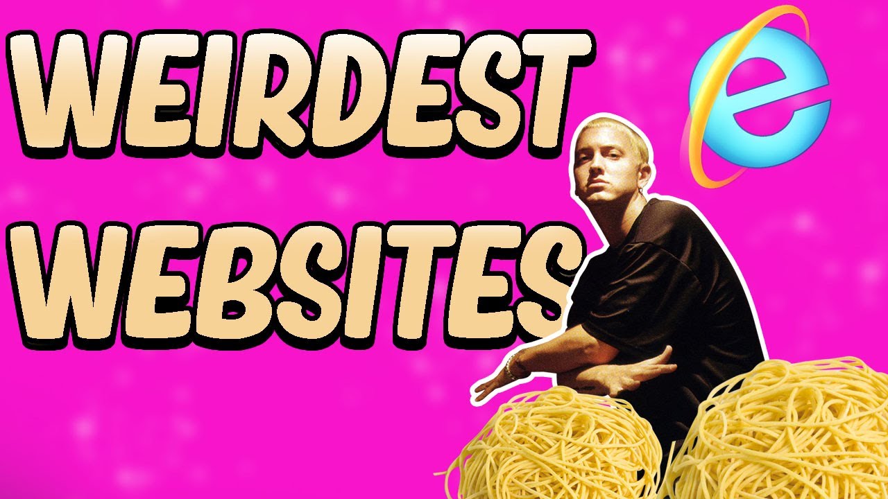 WEIRDEST WEBSITES ON THE INTERNET - YouTube