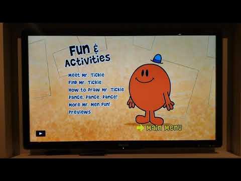 The Mr. Men Show – Mr. Tickle presents Tickle Time Around Town 2009 DVD Menu - YouTube