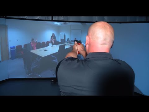 RAW VIDEO: Simulated police training helps officers determine when to ...