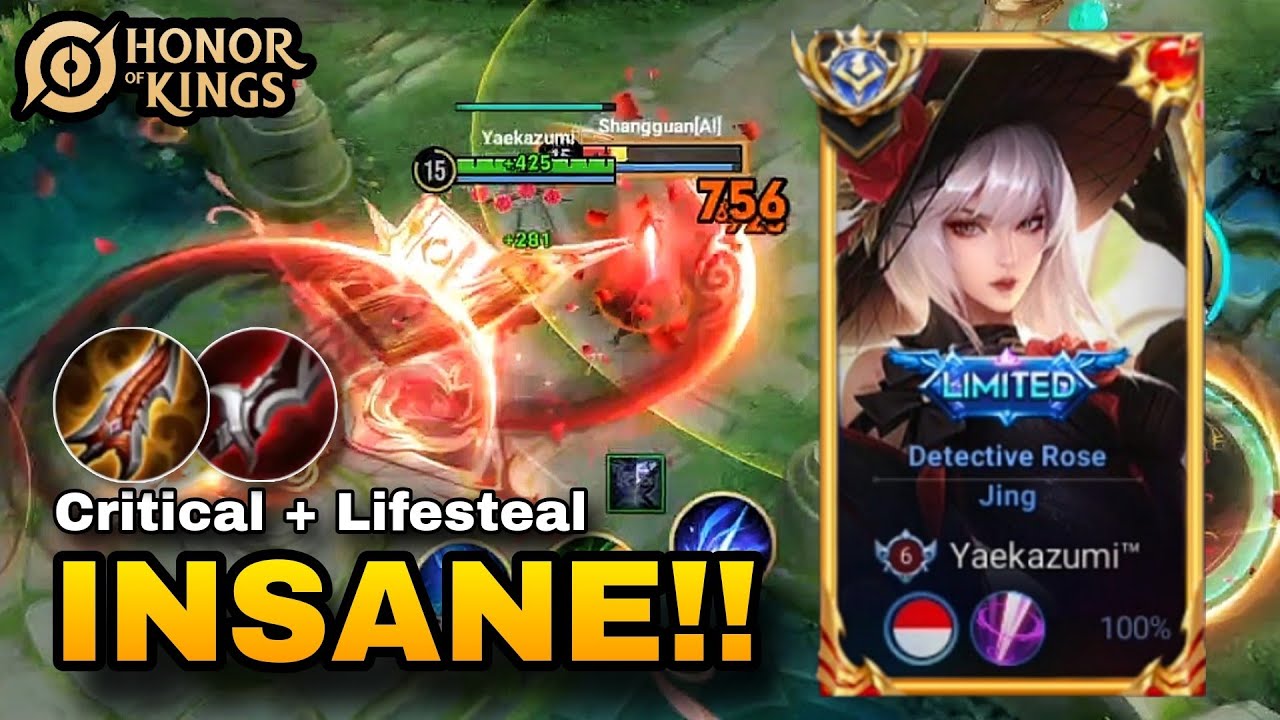99.99% WORK IT!! THIS INSANE CRIT DAMAGE + LIFESTEAL BOOST BUILD CAN ...