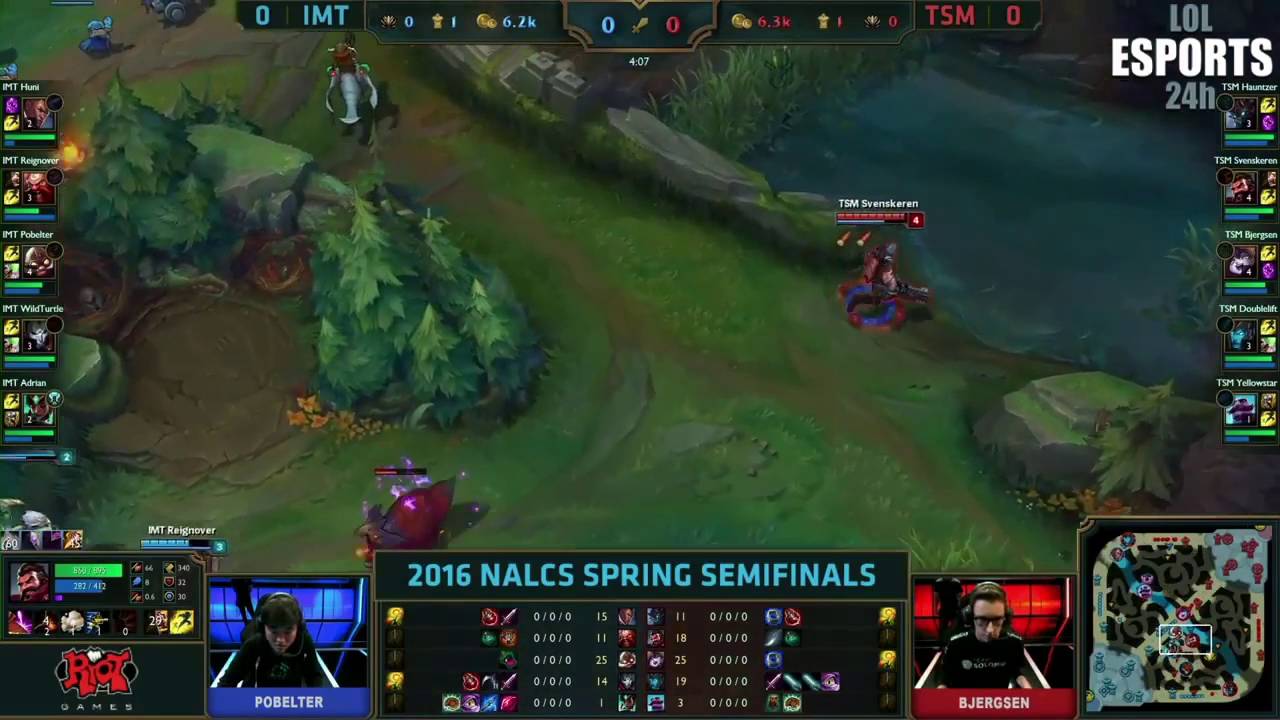 IMT vs TSM lol esports | Game 1 NALCS Playoff Semifinals Day 2 | Immortals vs Team SoloMid - YouTube
