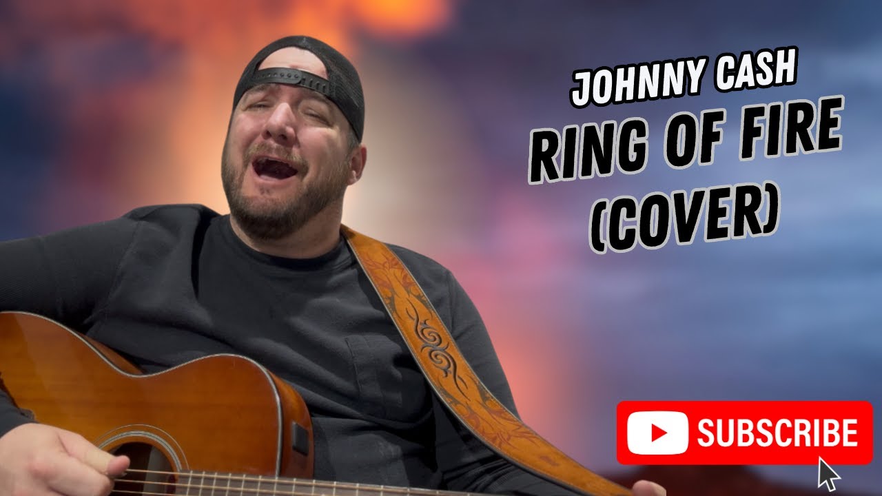 Johnny Cash – Ring of Fire (Acoustic Cover) | Country Music Performance ...