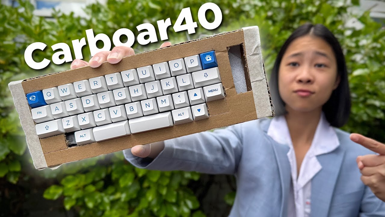 I MADE MY OWN KEYBOARD!!! - YouTube