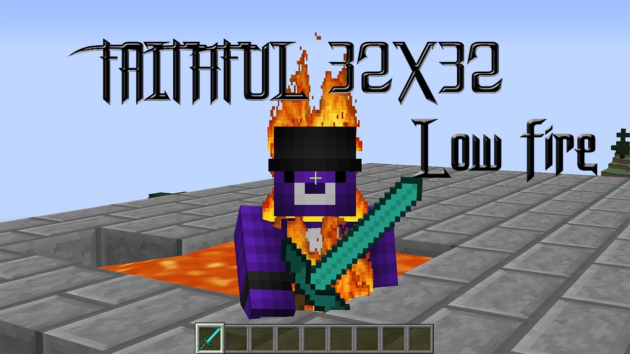 [1.8] Faithful32x32 with low fire + [NEW] Clear gui +UPDATED TO 1.8 ...