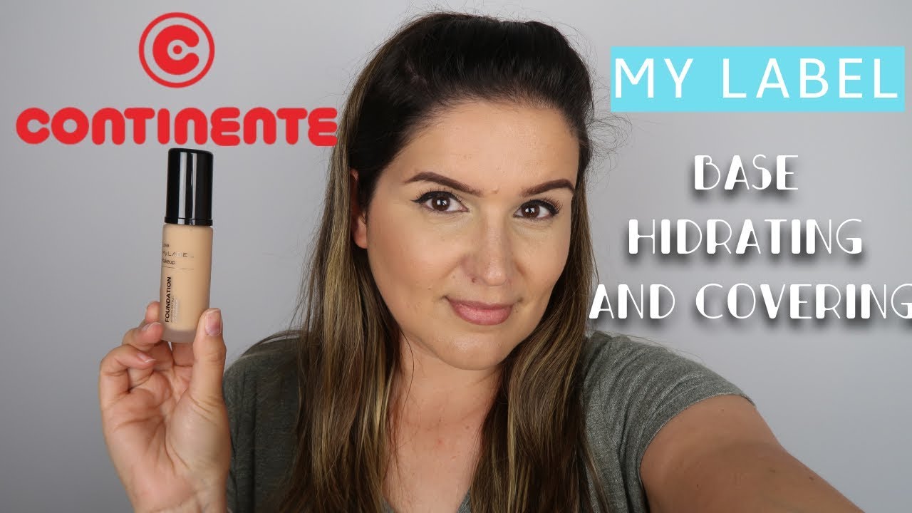 PRIMEIRA IMPRESSAO: Base MY LABEL Hidrating & Covering do Continente ...