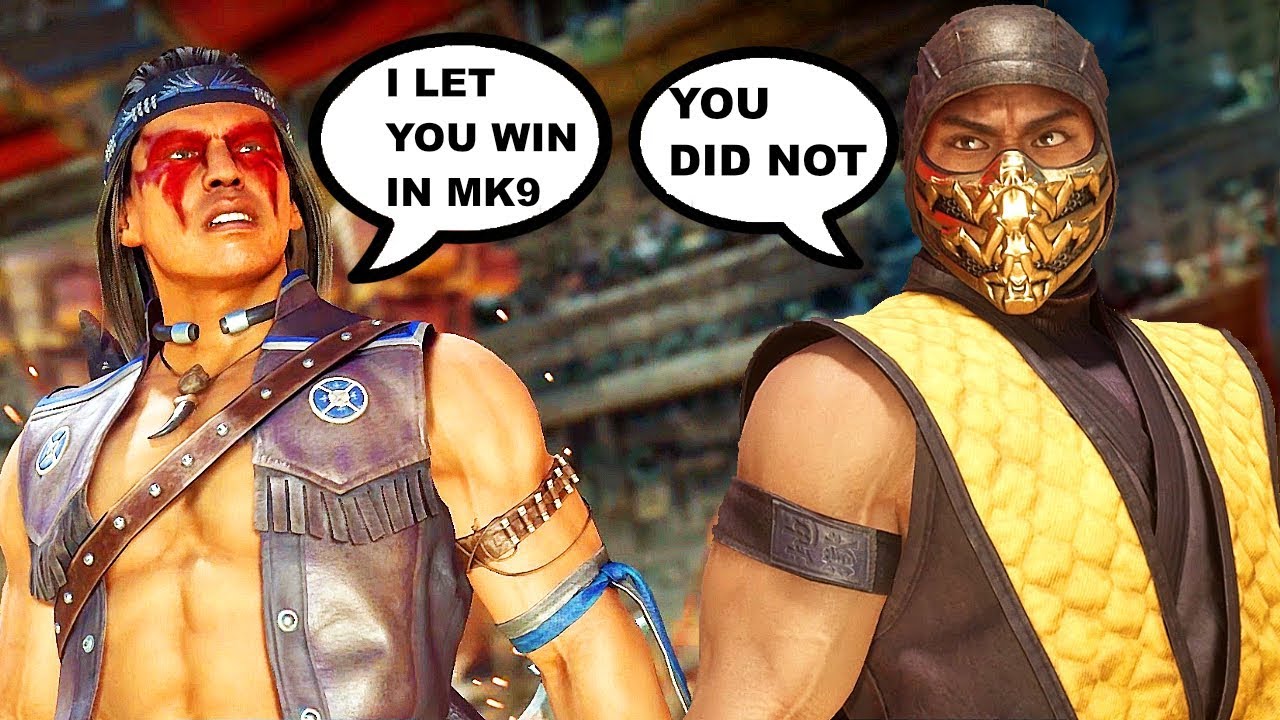 Nightwolf Let Scorpion Beat Him In MK9 Tournament Scene - Mortal Kombat ...