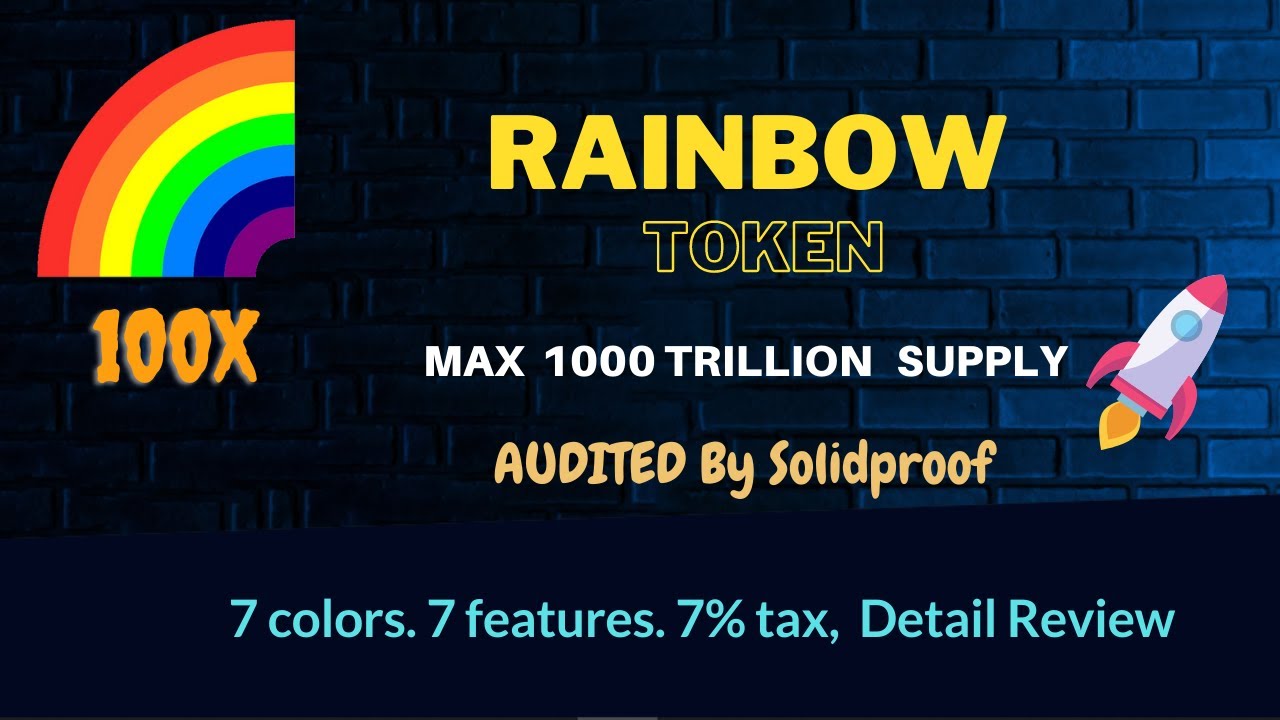 Rainbow Token Review in Details | Rainbow Coin | Rainbow Crypto 💰 ...