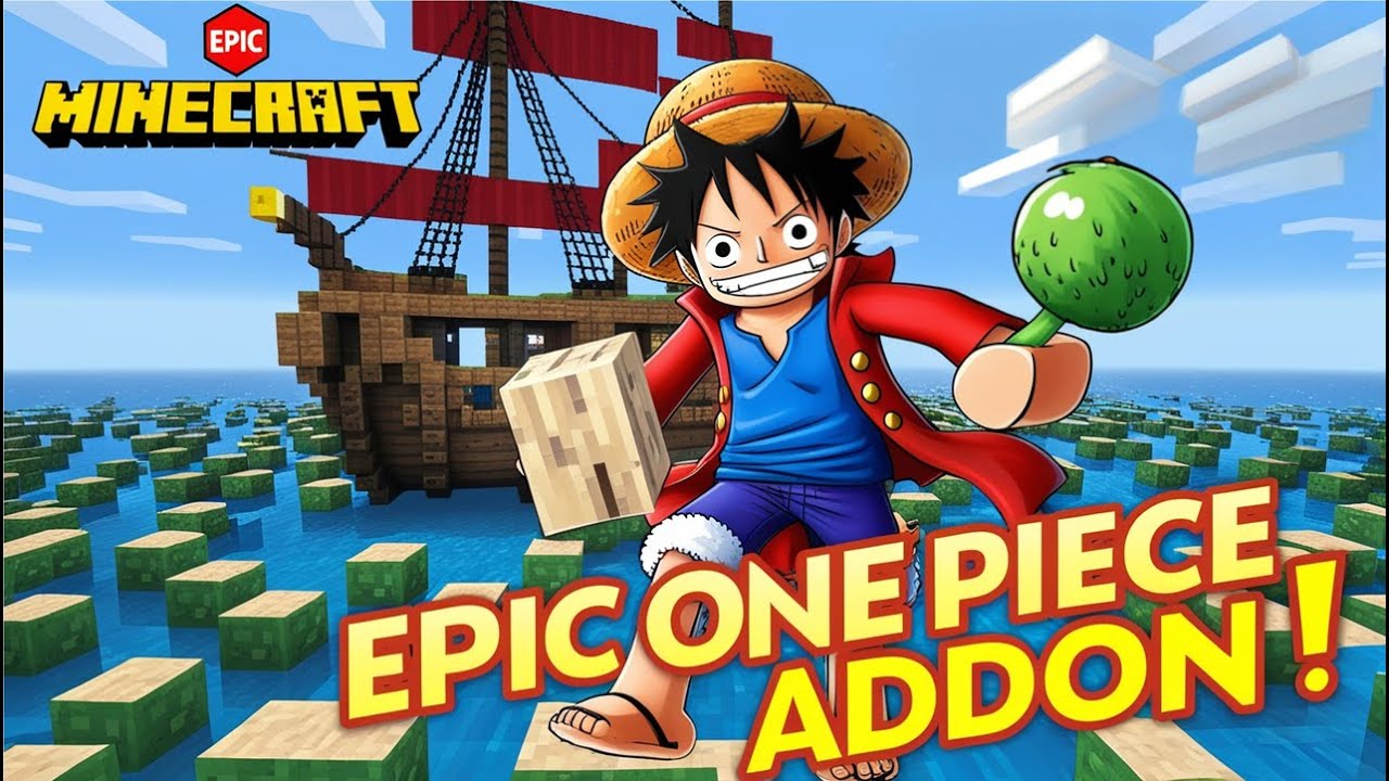 Fazendo a melhor addon de One Piece para as novas versões do minecraft ...