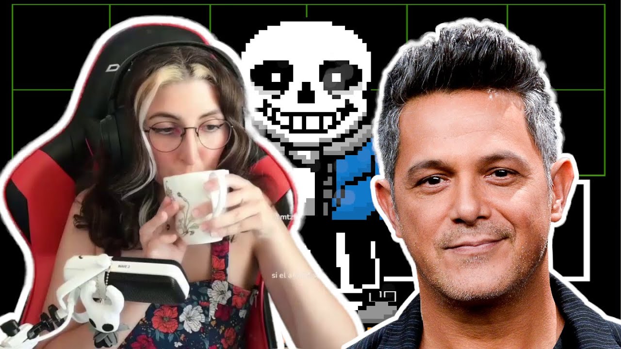 Streamer Italiana Reacciona a Sans - YouTube