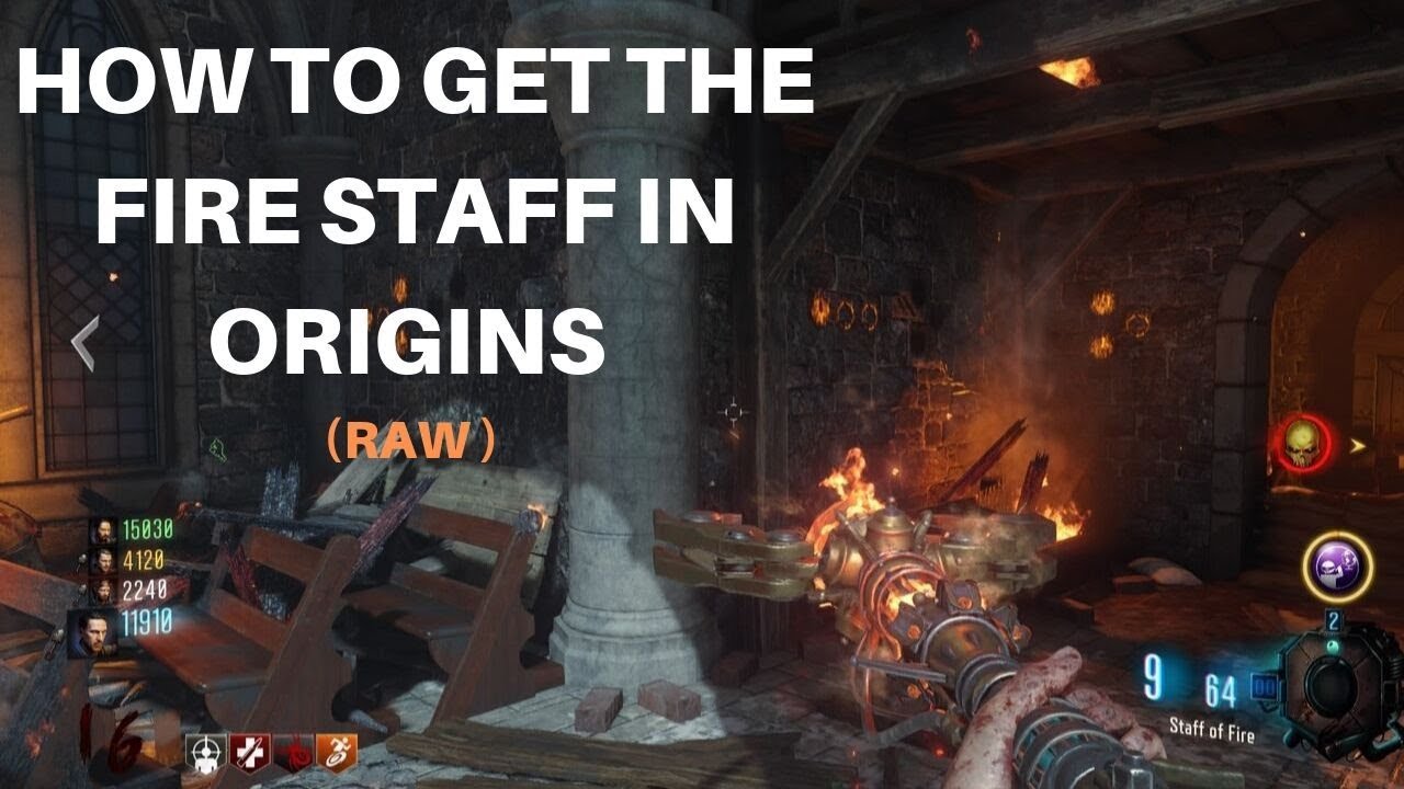 HOW TO GET THE FIRE STAFF IN ORIGINS (RAW WALKTHROUGH) - YouTube