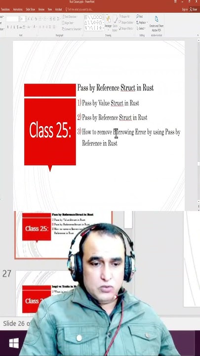 Rust Pass by Reference Structure - Part -2 | Dr. Vipin Classess #drvipinclasses #coding #rust ...