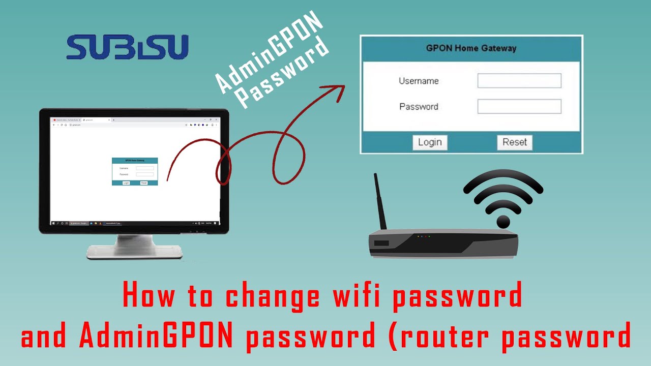 How to change WIFI password and AdminGPON password | Nokia Router ...