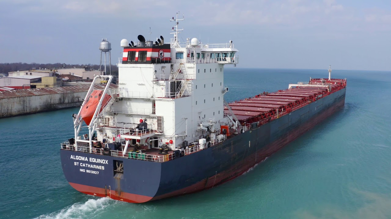 Algoma Equinox - Dry Bulk Carrier - Port Huron, MI - 03/28/2019 in 4K ...