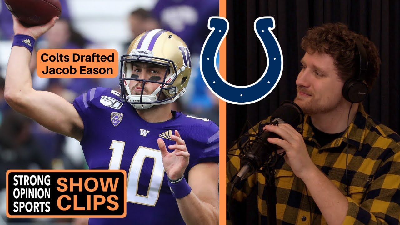 The Colts Drafted Jacob Eason - YouTube