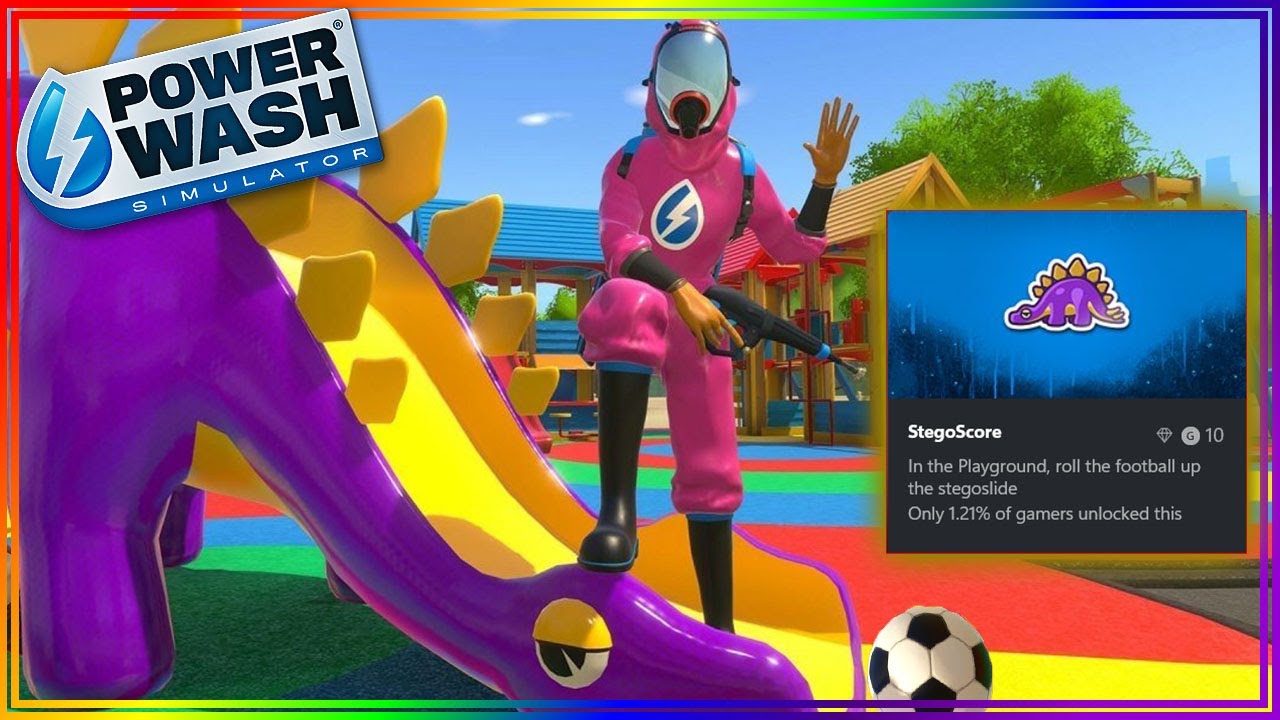 Score Yourself An Achievement | PowerWash Simulator - YouTube