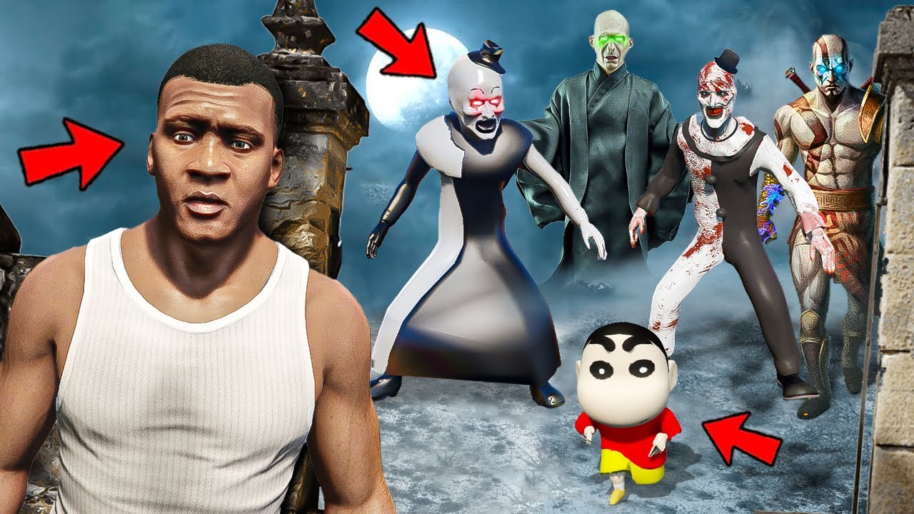 Serbian Dancing Lady get killed by Franklin and Zombie franklin ...