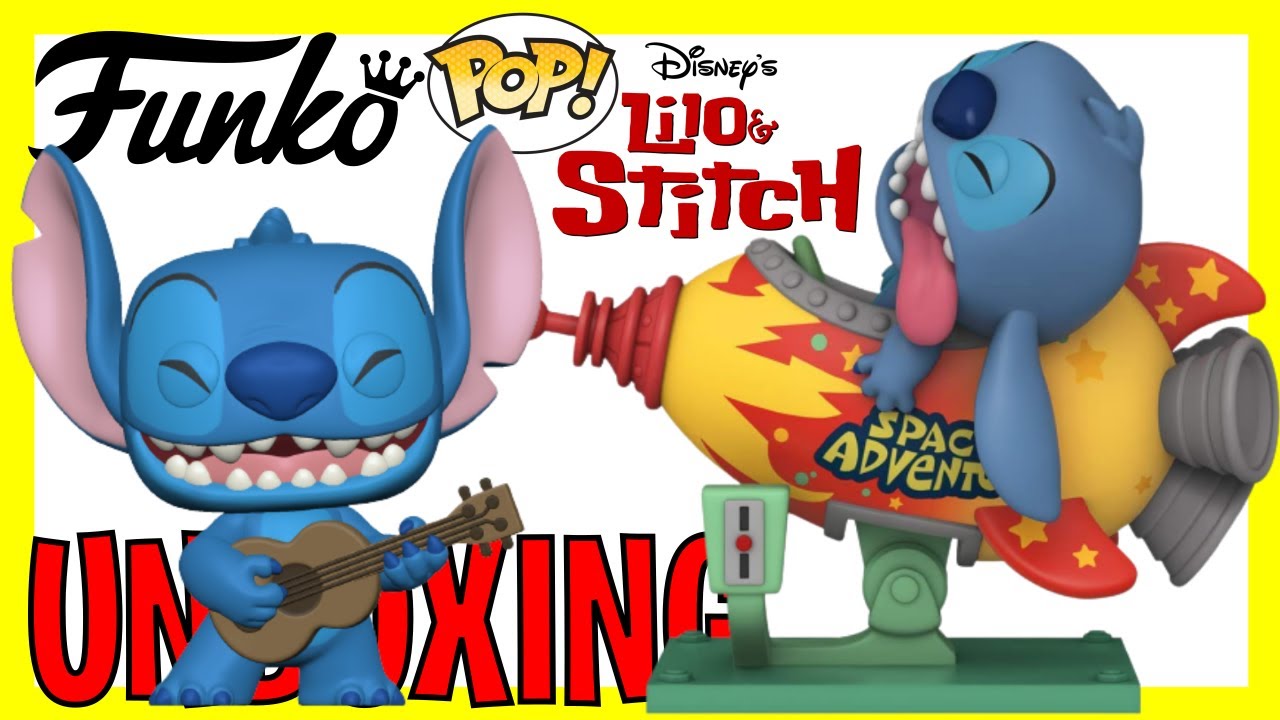Funko Pop STITCH IN ROCKET y mas Nighty-Night - YouTube