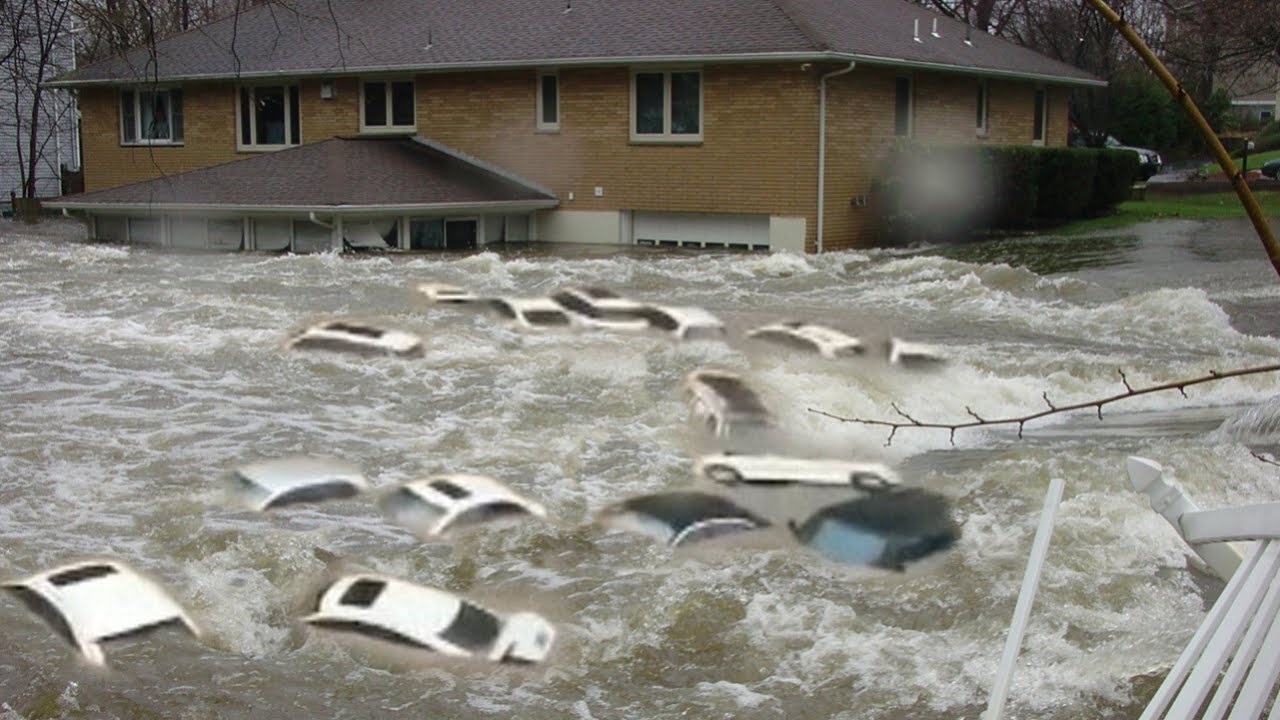 Italy city submerged in water! Major flooding strikes Emilia Romagna ...