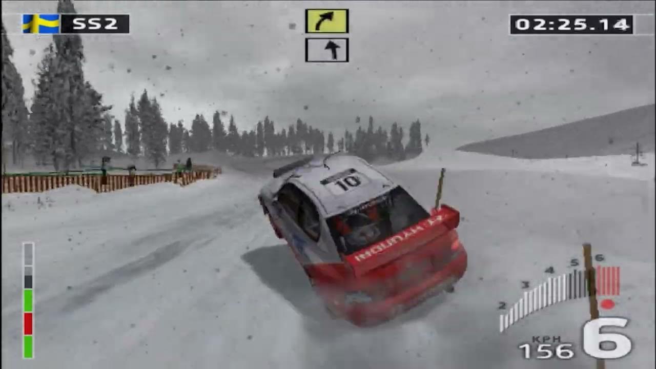 WRC 3 (PS2) | Professional Championship | Round 2 | Rally Sweden - YouTube