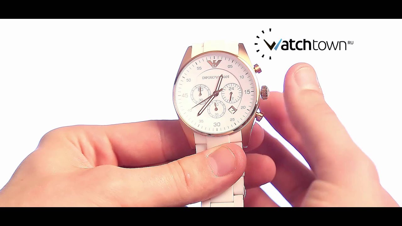 Обзор часов Emporio Armani AR5919 - YouTube