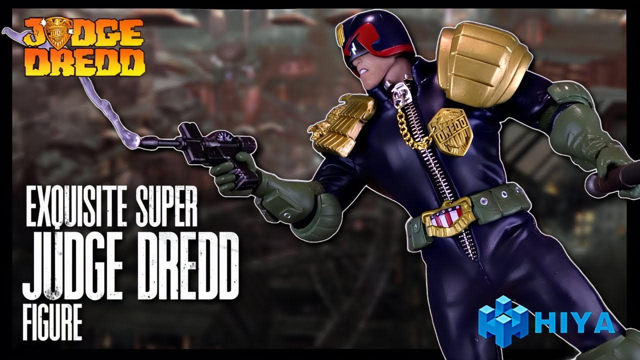 Hiya Toys Judge Dredd Exquisite Super Series Judge Dredd 1/12 Scale ...