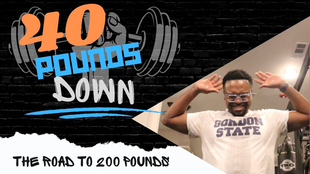 How I LOST 40 Pounds in 4 months! - YouTube