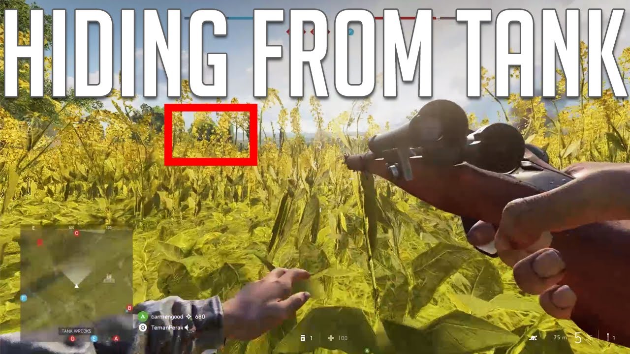 Human VS Tank! - Battlefield V | No Commentary Malaysia - YouTube