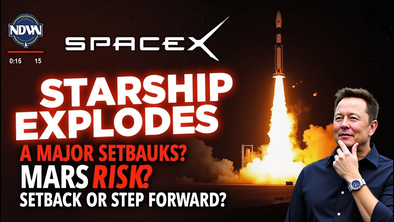 Starship Explodes in Flight: Is Elon Musk’s Mars Plan Falling Apart ...