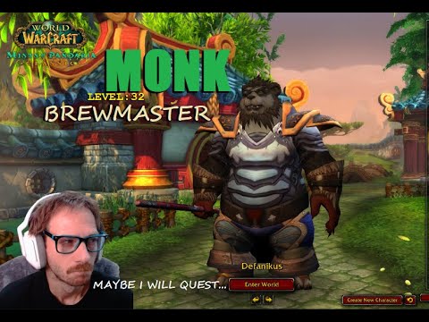 BREWMASTER PANDA! Classic - 25 MONK - Speed leveling with ZEN - YouTube