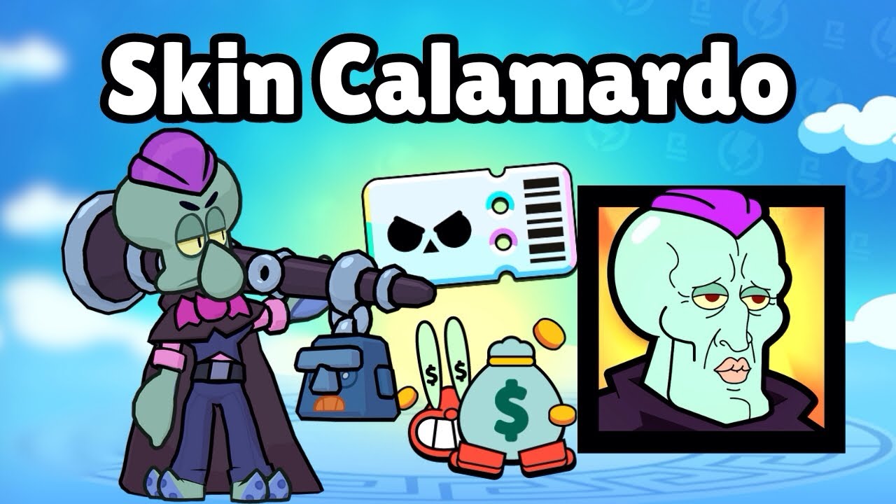Probando la nueva skin de MORTIS CALAMARDO - YouTube