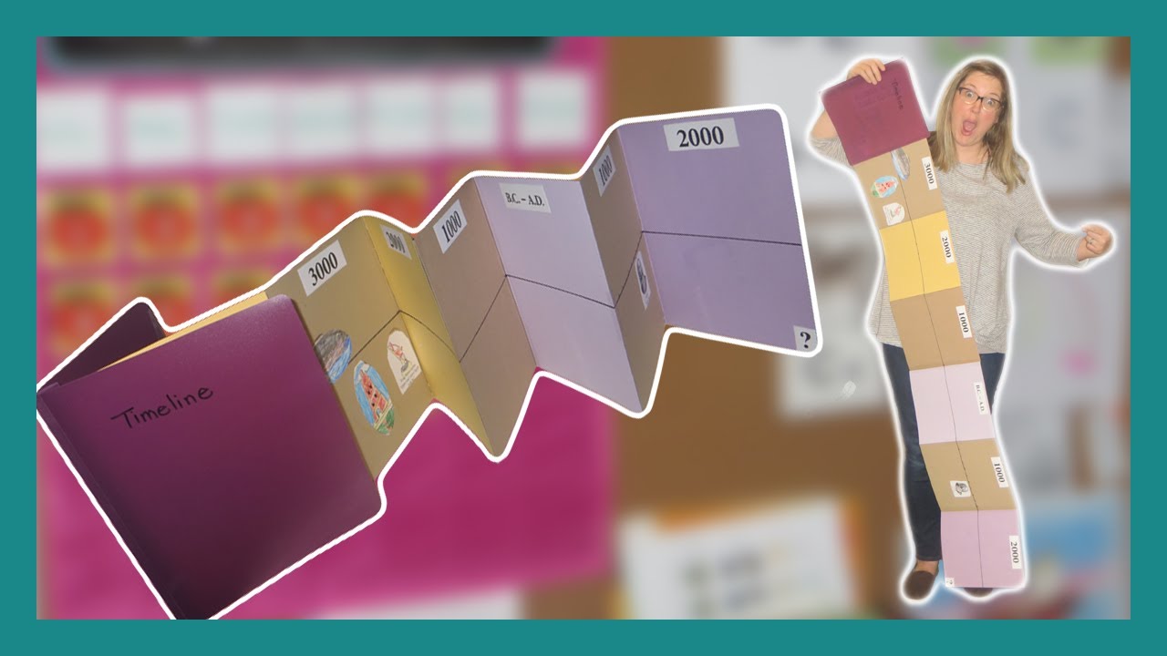 How To Make A Timeline Book | Homeschool | My Father's World - YouTube