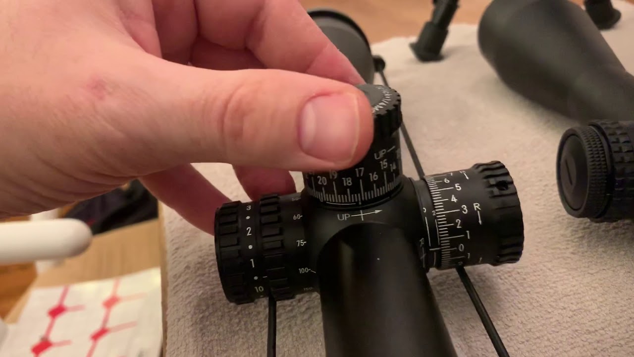 Vortex Razor AMG, PST Gen 1 and Nikon FX1000 turret comparison - YouTube