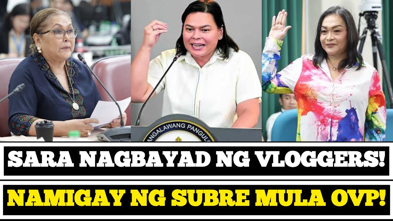 HALA! SARA DUTERTE NAGBAYAD NG VLOGGERS AYON KAY PEBBLES CUNANAN? - YouTube
