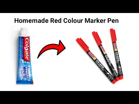 How to Make Marker Pen at Home | Homemade Marker Pen | Marker Pen ...