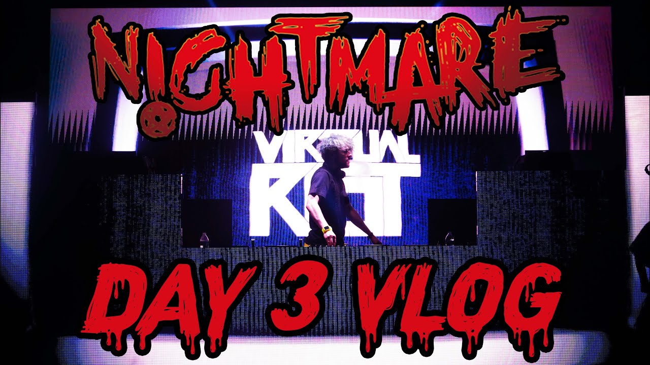 NIGHTMARE FESTIVAL 2021 DAY 3 VLOG | PHISO, VIRTUAL RIOT, ODDPROPHET ...