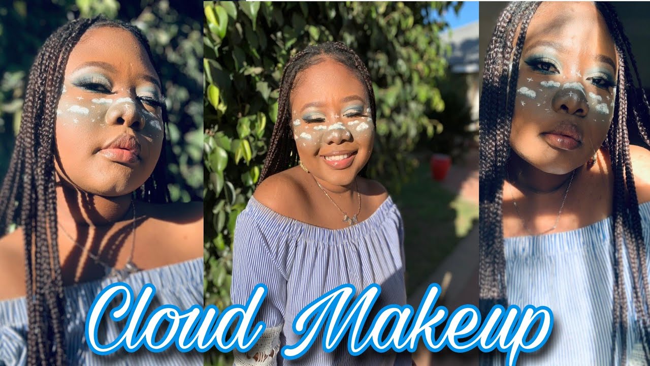 FIRST TIME TRYING THE CLOUD MAKEUP LOOK - YouTube