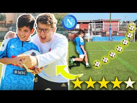 ⚽🥇 Ho fatto ALLENARE MIO FRATELLO da ZWJACKSON!! *Insigne Jr*