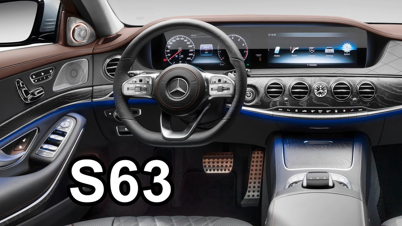 CarWorldTH - 2018 Mercedes S63 (S-Class) - INTERIOR - YouTube