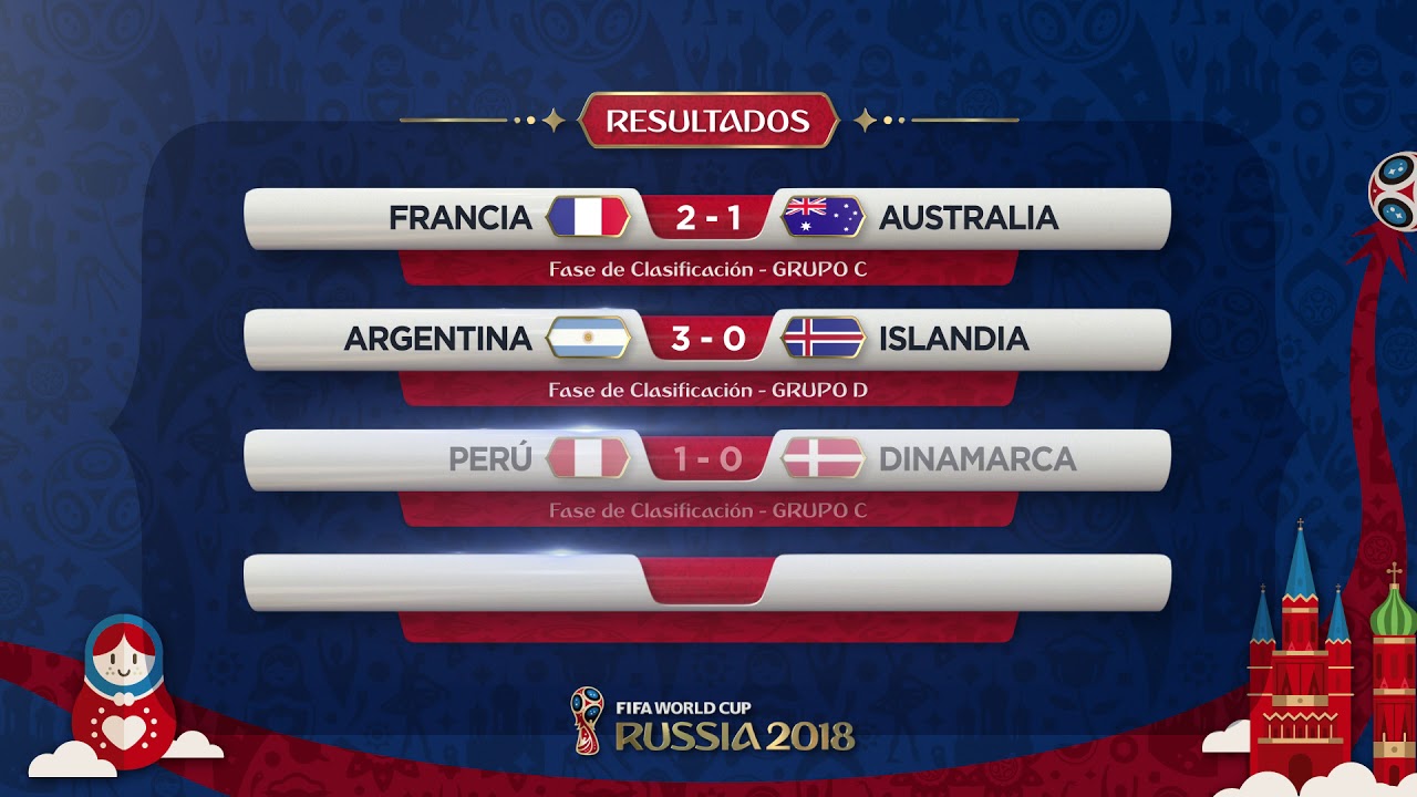 Pack Gráfico Mundial Rusia 2018 / World Cup Russia 2018 Graphics Pack ...