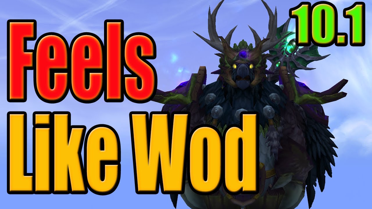 Wod Throwback Boomy Balance Druid 10.1 Dragonflight World of Warcraft ...