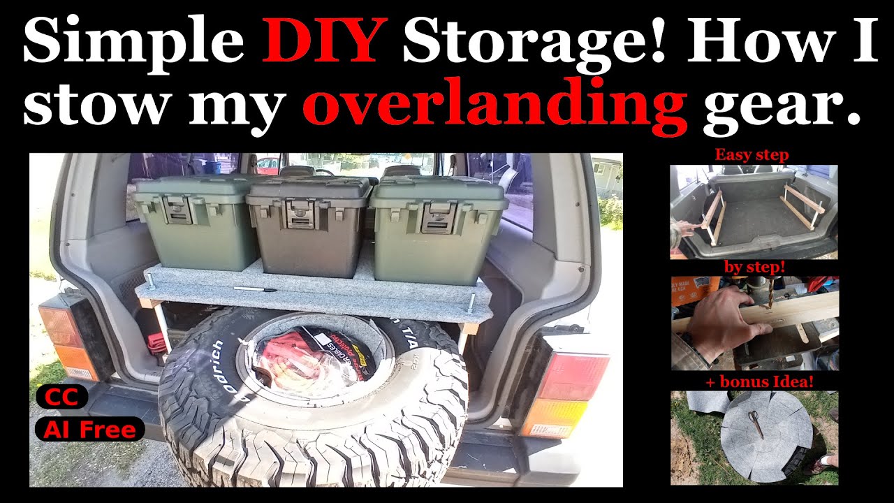 DIY | Building a Cargo Carrier for Your Overland Rig | Easy Storage ...