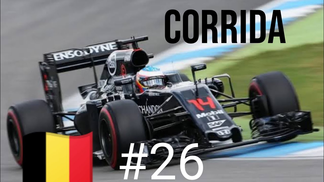 F1 2016 Mobile 1°Temporada BÉLGICA #26 Corrida - YouTube