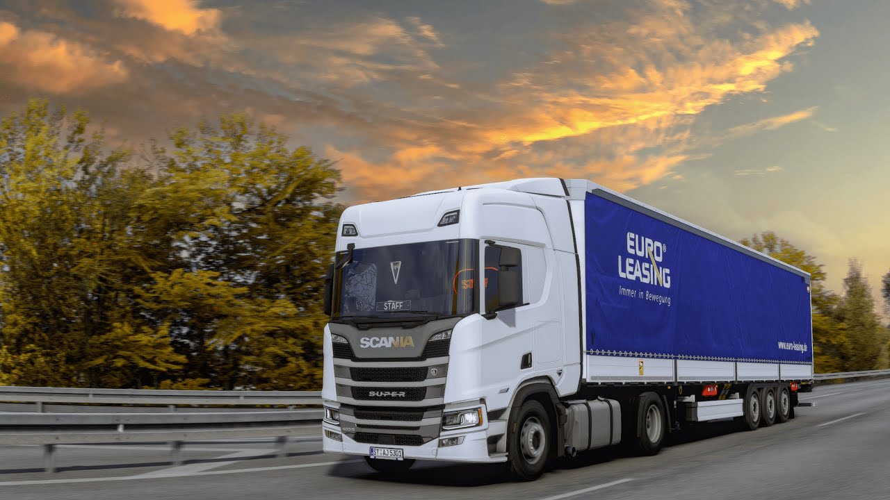 Realistic Driving Scania 460R Super Euro Truck Simulator 2 POV Drive 4K ...