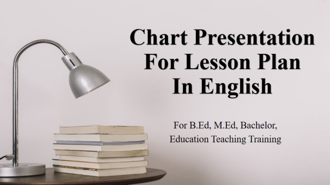 Chart presentation of Lesson Plan | Lesson Plan In English | Learn With ...