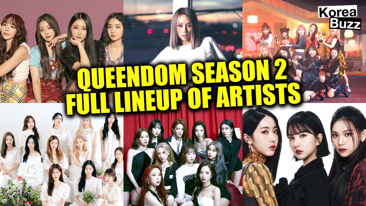 Mnet Queendom 2 Announced the Full Lineup of K-pop Artists for Queendom ...