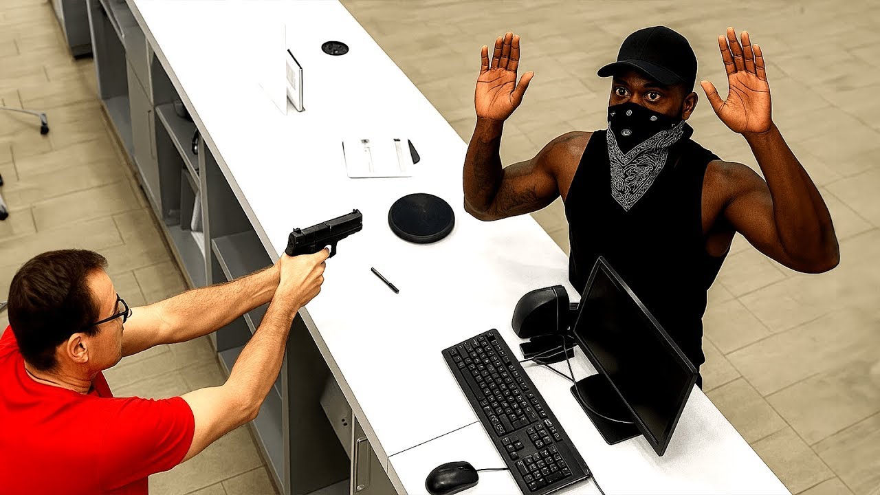 When Thieves Rob The Wrong Store! - YouTube