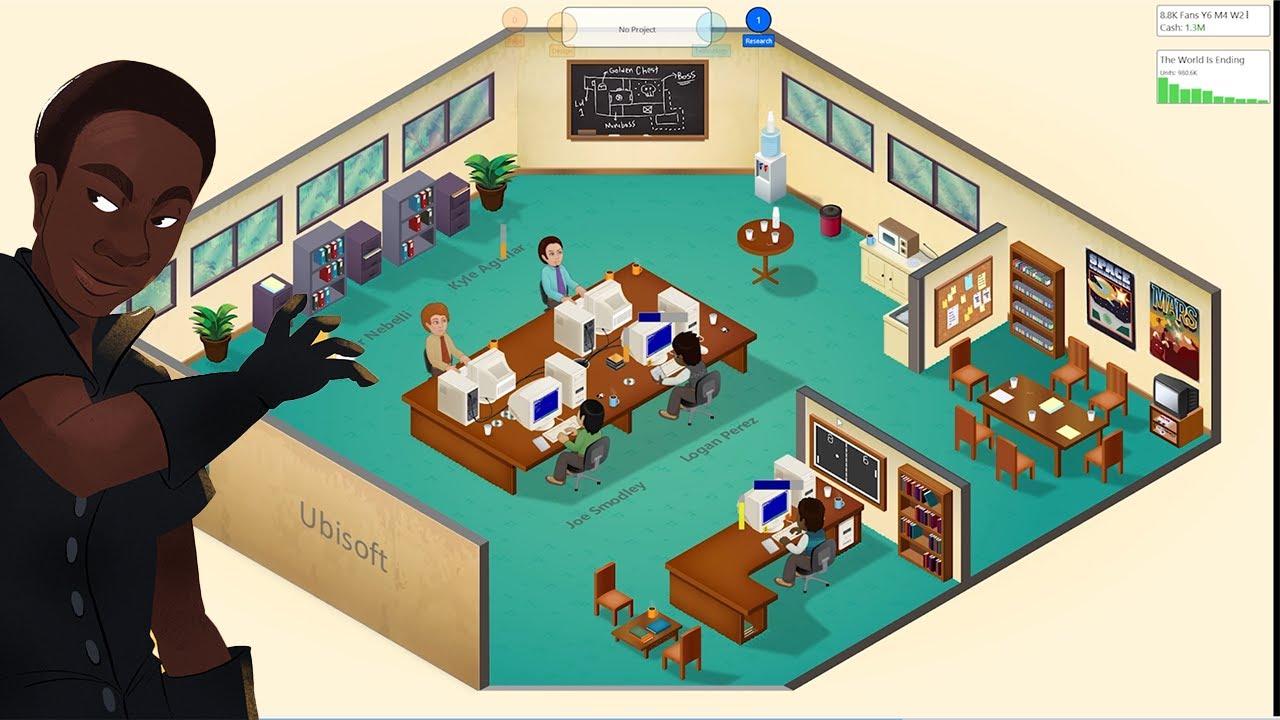 Meet The Full Dev Team! Game Dev Tycoon Gameplay No Commentary - YouTube