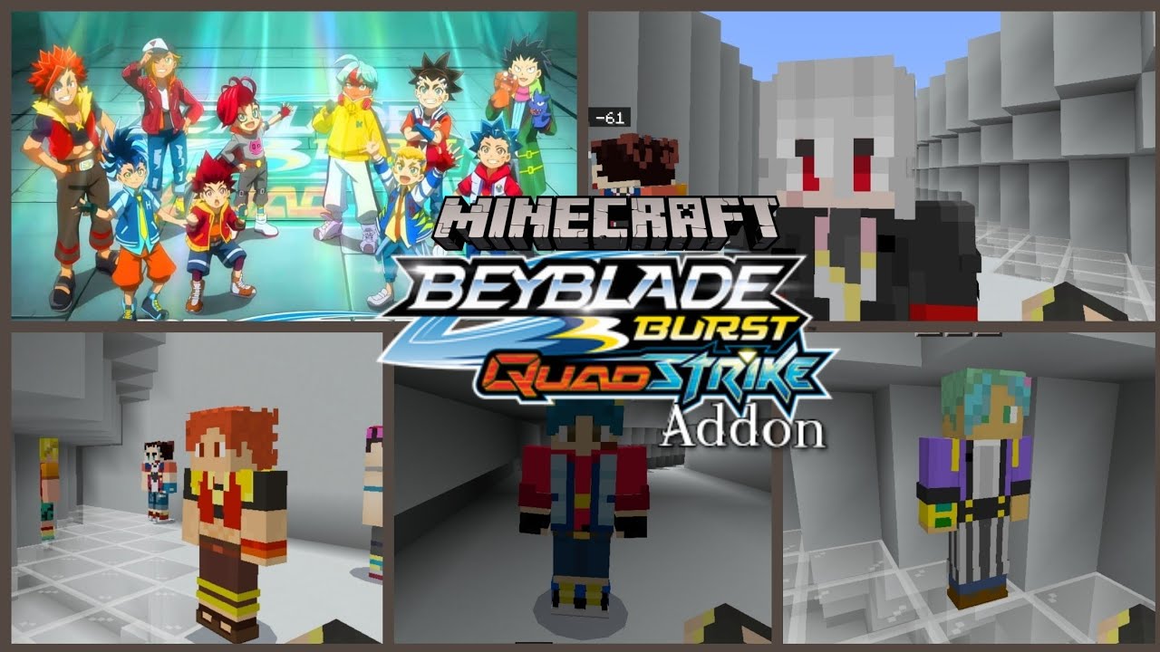 Beyblade Burst QuadStrike Addon for Minecraft : Review and Download ...
