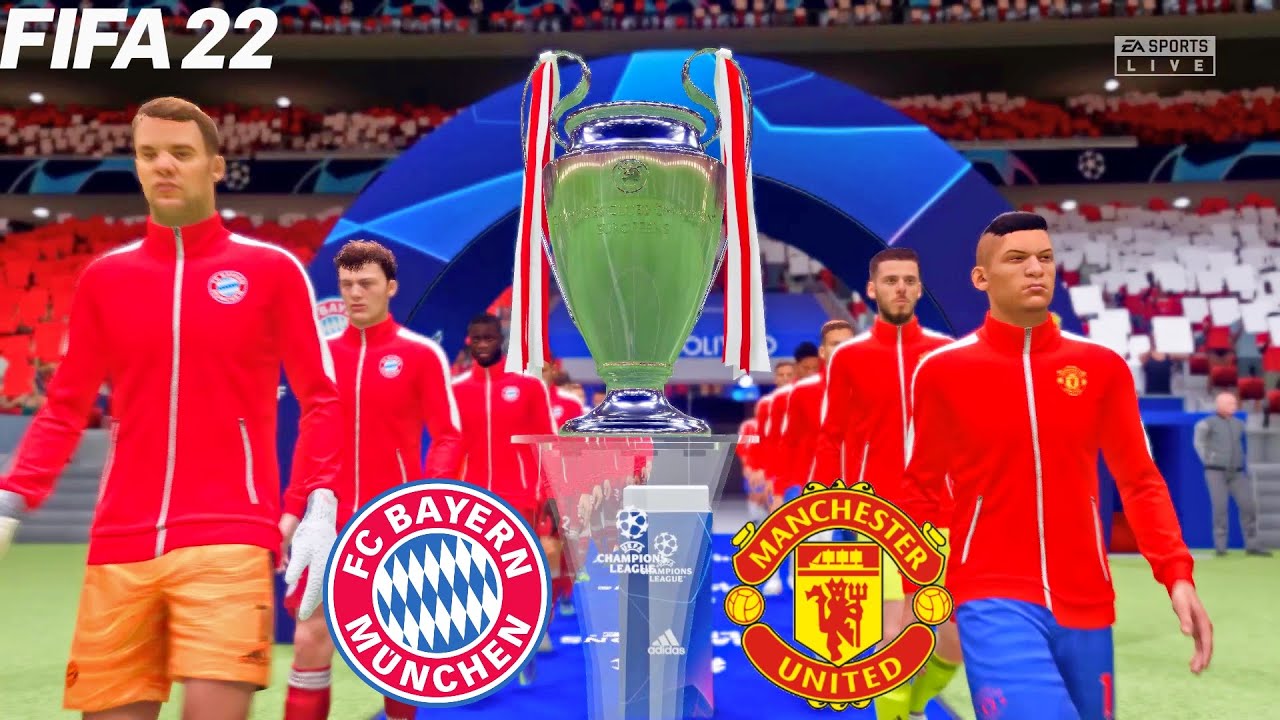 FIFA 22 | Bayern Munchen vs Manchester United ft Antony - Champions ...
